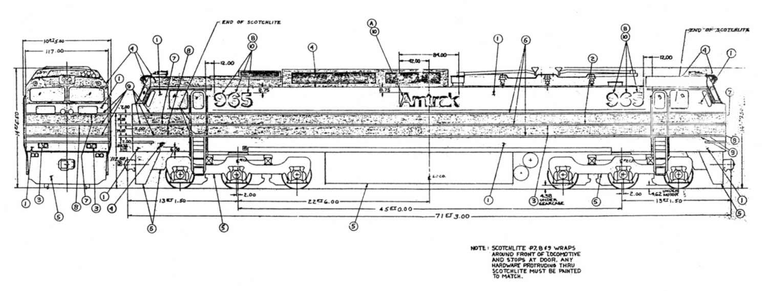 General Electric (GE) E60CP 電気機関車 | Hayer Trains
