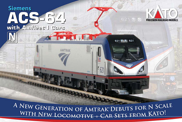 カトー Siemens ACS-64 写真来た | Hayer Trains