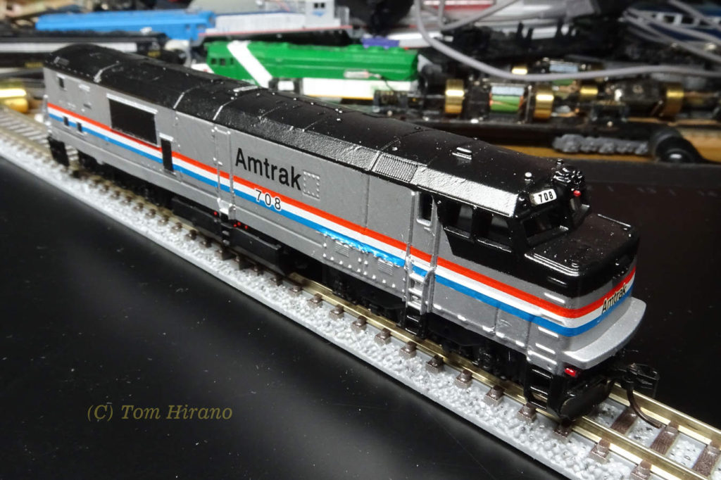 We built GE P30CH Amtrak (May 2020) | Hayer Trains