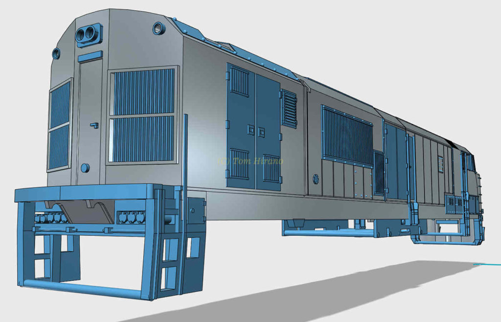 We built GE P30CH Amtrak (May 2020) | Hayer Trains