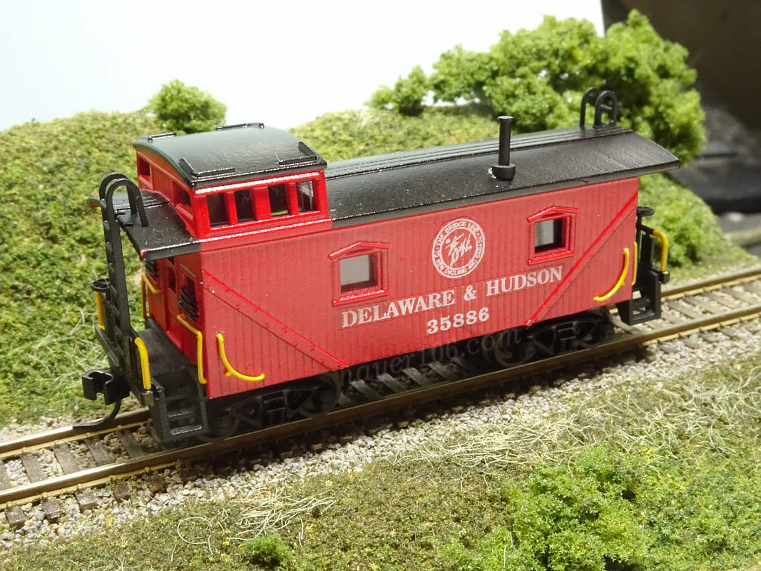 Delaware & Hudson Wooden Caboose Construction | Hayer Trains